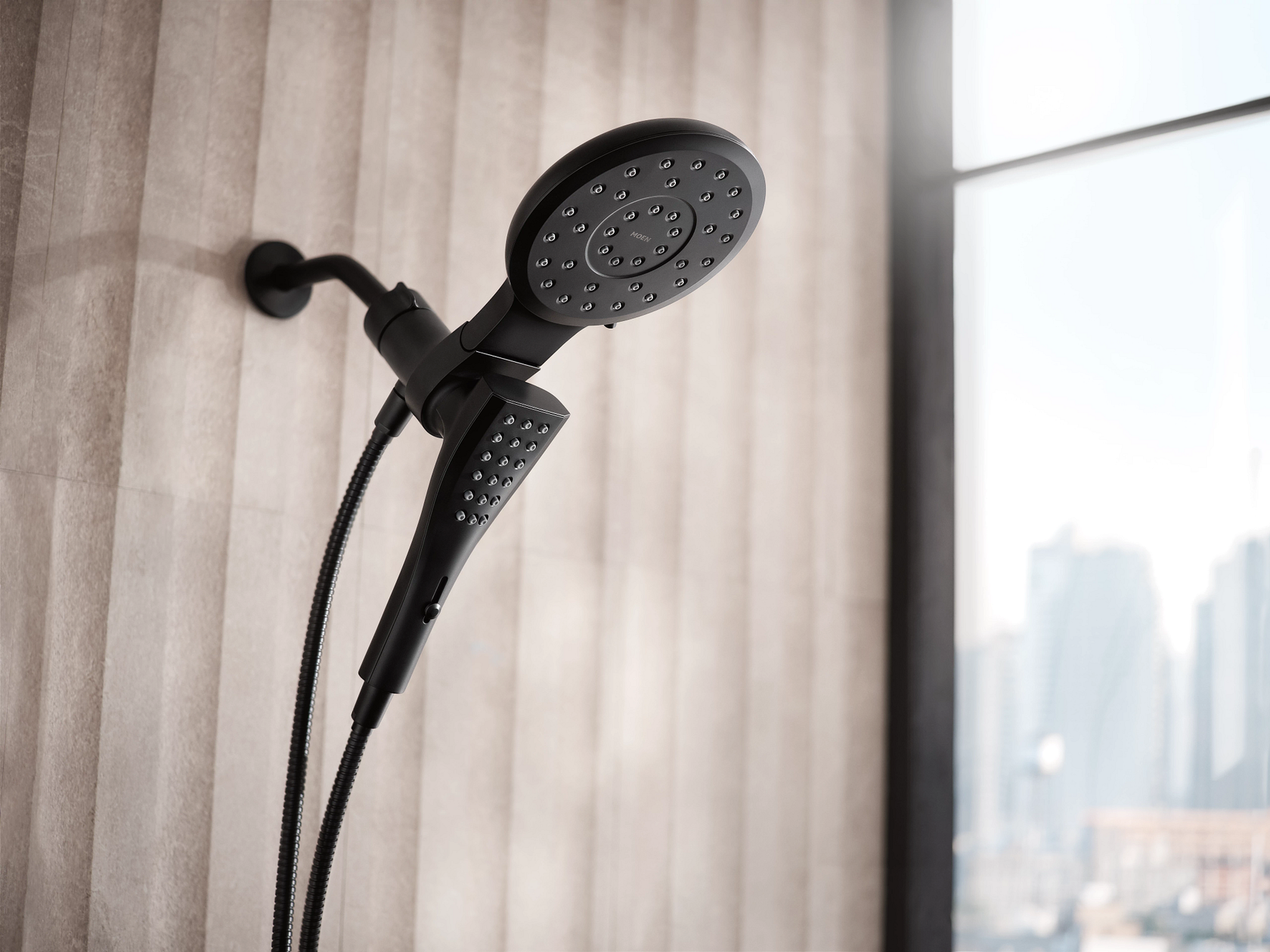 Verso Combination Shower With Infiniti Dial – Moen