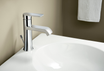 Genta Chrome One-Handle High Arc Bathroom Faucet – Moen