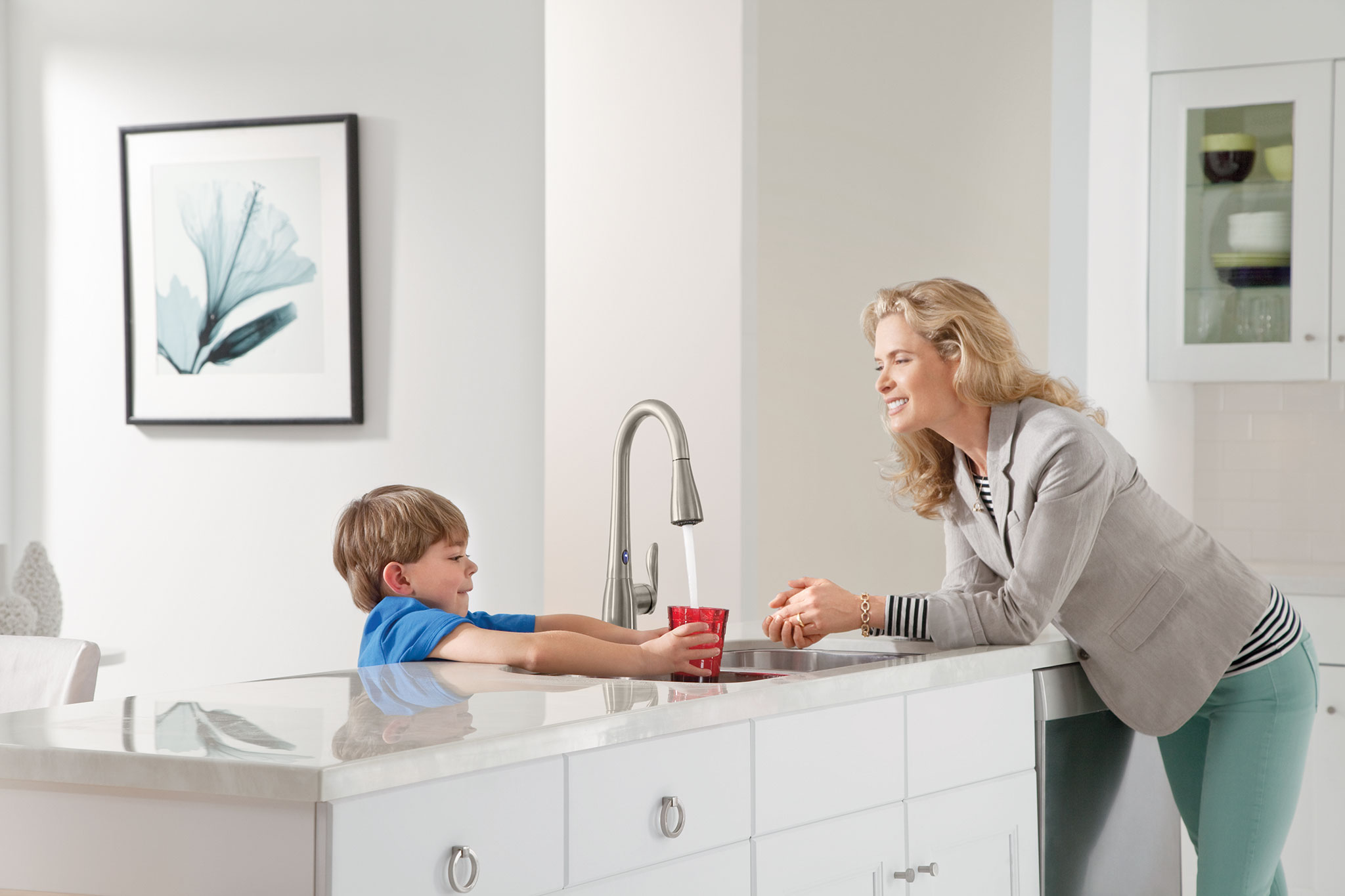 Arbor One-handle High Arc Pulldown Kitchen Faucet – Moen