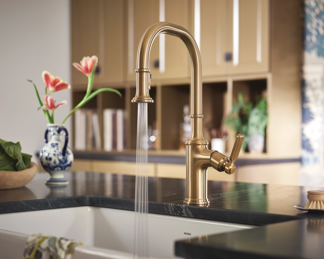 Smyth One-Handle High Arc Pulldown Kitchen Faucet – Moen