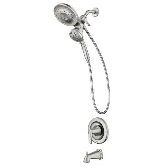 Graeden Chrome Posi-Temp(R) tub/shower – Moen