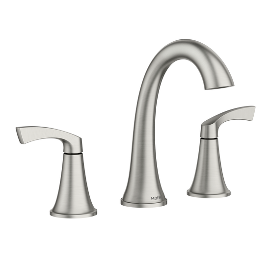Korek Two-Handle Widespread Bathroom Sink Faucet – Moen