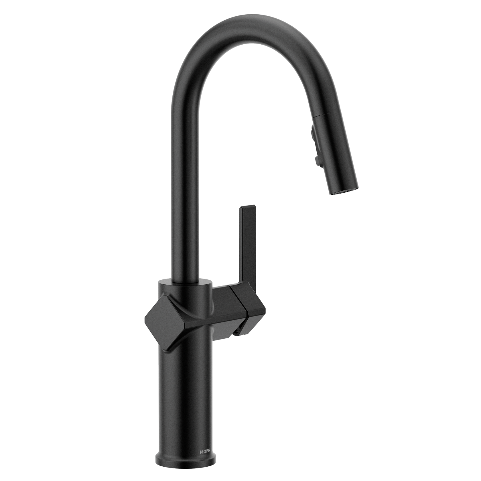 Joric Chrome one-handle high arc pulldown kitchen faucet – Moen