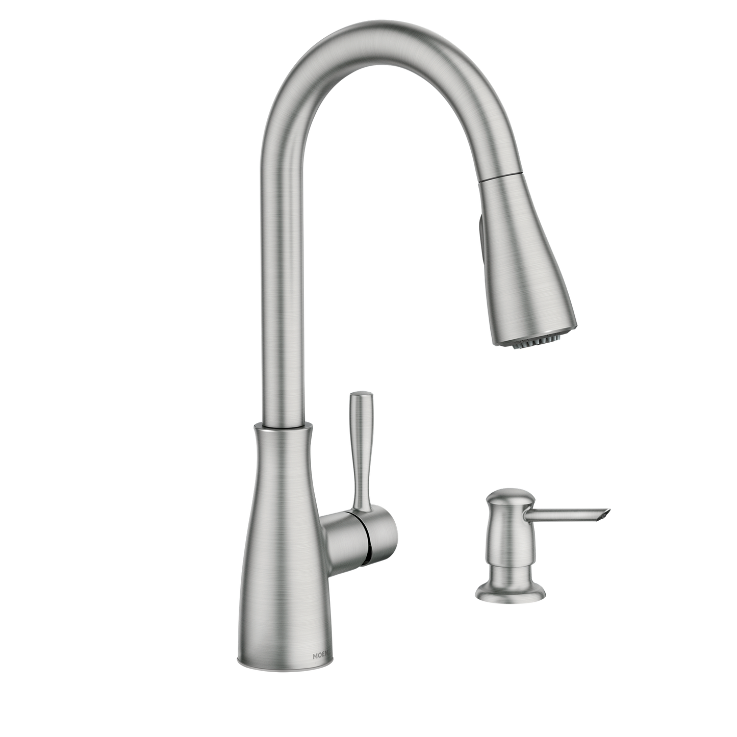 Lucira One-handle High Arc Pulldown Kitchen Faucet – Moen