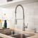 Nori Pre-Rinse Spring Kitchen Faucet – Moen