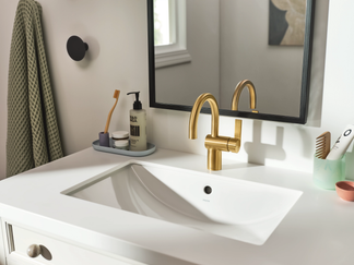Cia One-Handle High Arc Bathroom Faucet – Moen