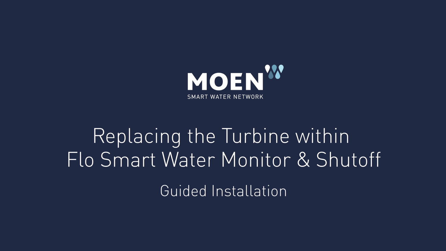 Flo Shutoff Turbine Upgrade – Moen