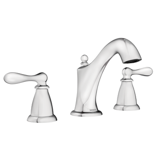 Caldwell Two-Handle High Arc Bathroom Faucet – Moen