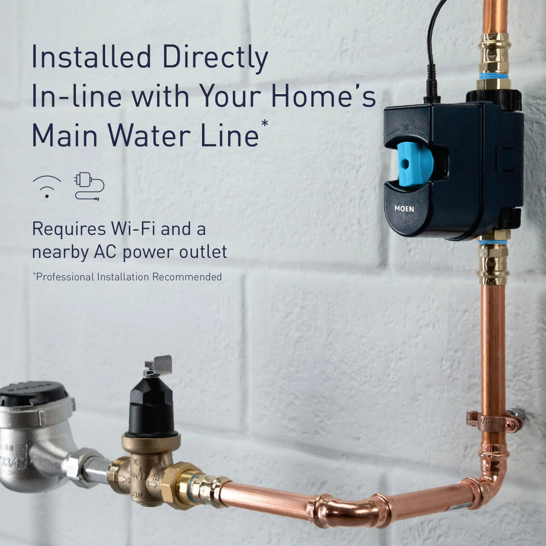Flo Smart Water Monitor | Flo Smart Water Shut Off | Moen