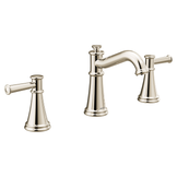 Belfield Chrome Two-Handle High Arc Bathroom Faucet – Moen